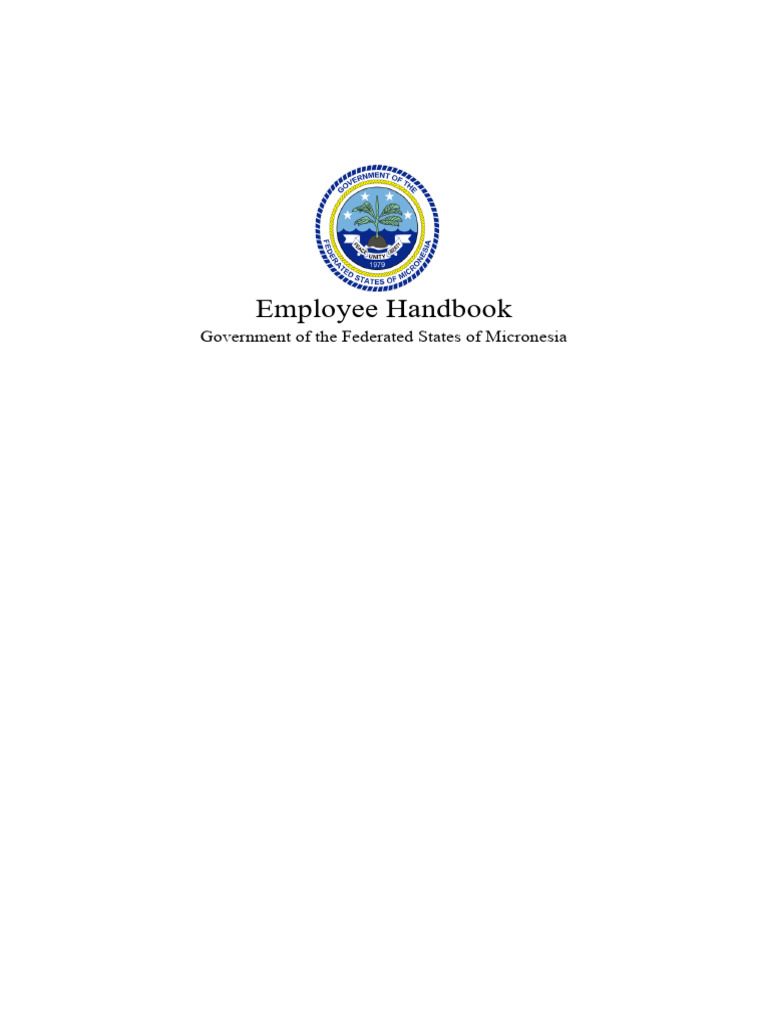 FSM Government Employee Handbook | PDF | Overtime | Employment