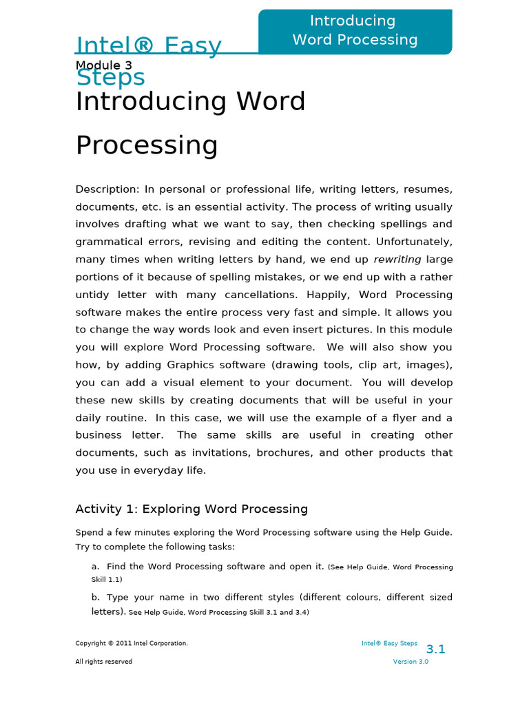 IES v3.0 M3 Final Jan18 | PDF | Word Processor | Software