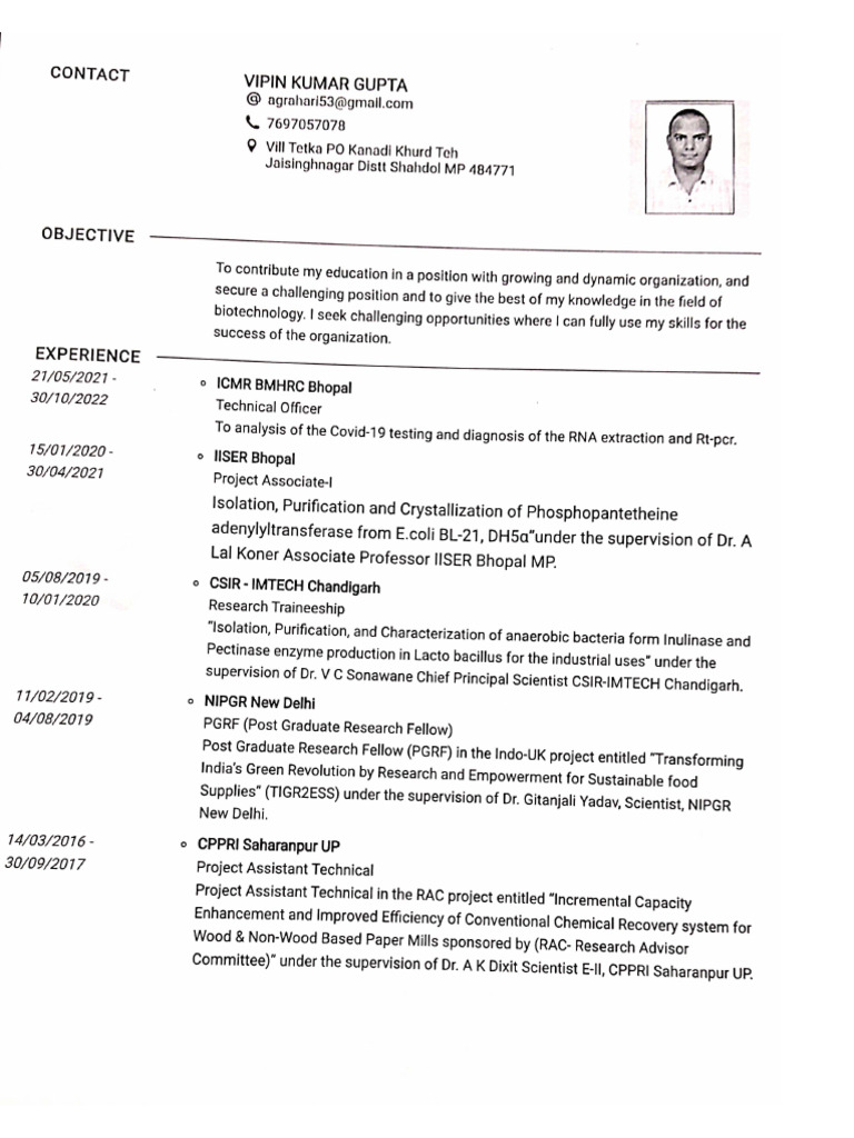 Vipin Update Documents | PDF