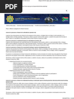 SAPS 271 Check List | PDF