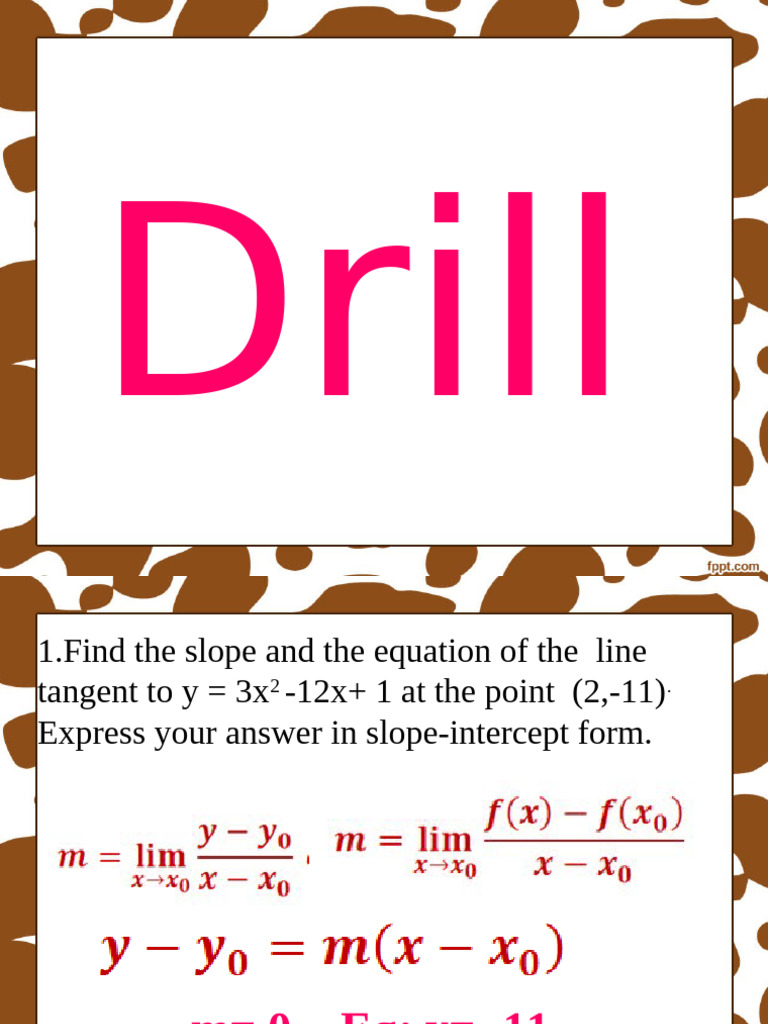 Lesson-3-Derivative-of-a-Function | PDF