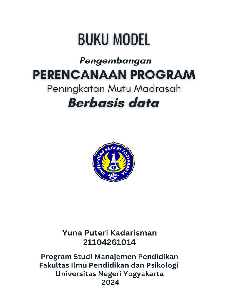 Bagian 1 - V2 Model Perencanaan Program Peningkatan Mutu | PDF