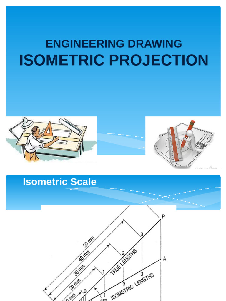 0.Engineering Drawing - Isometric Scale (1) | PDF