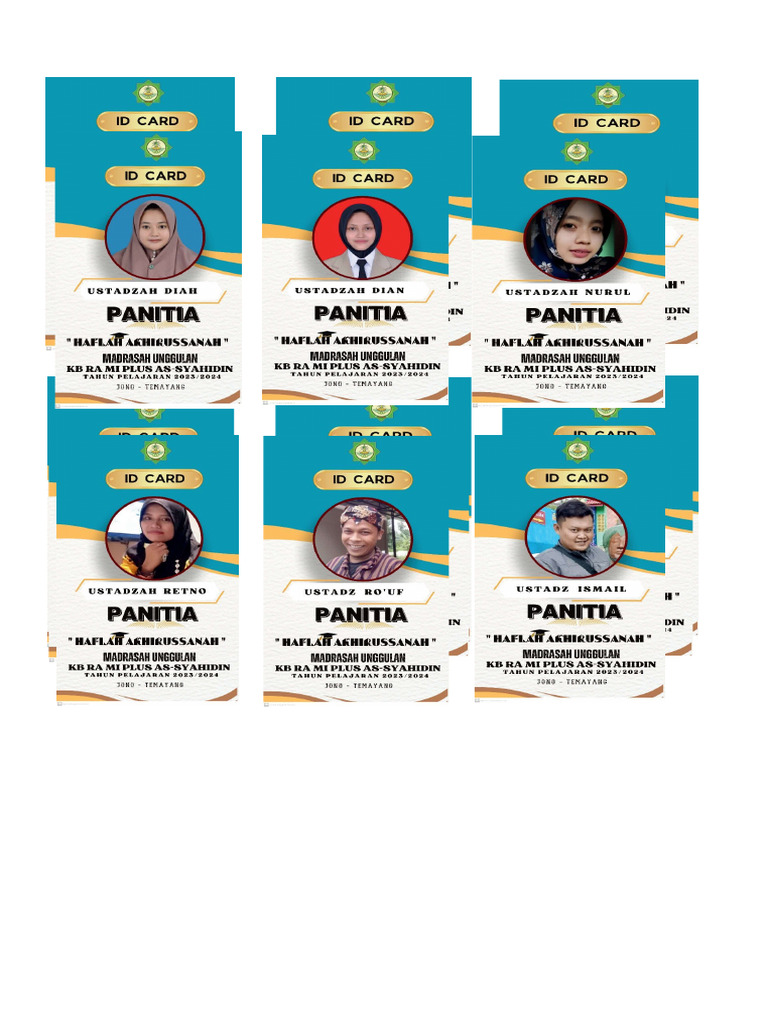 Id Card Haflah | PDF