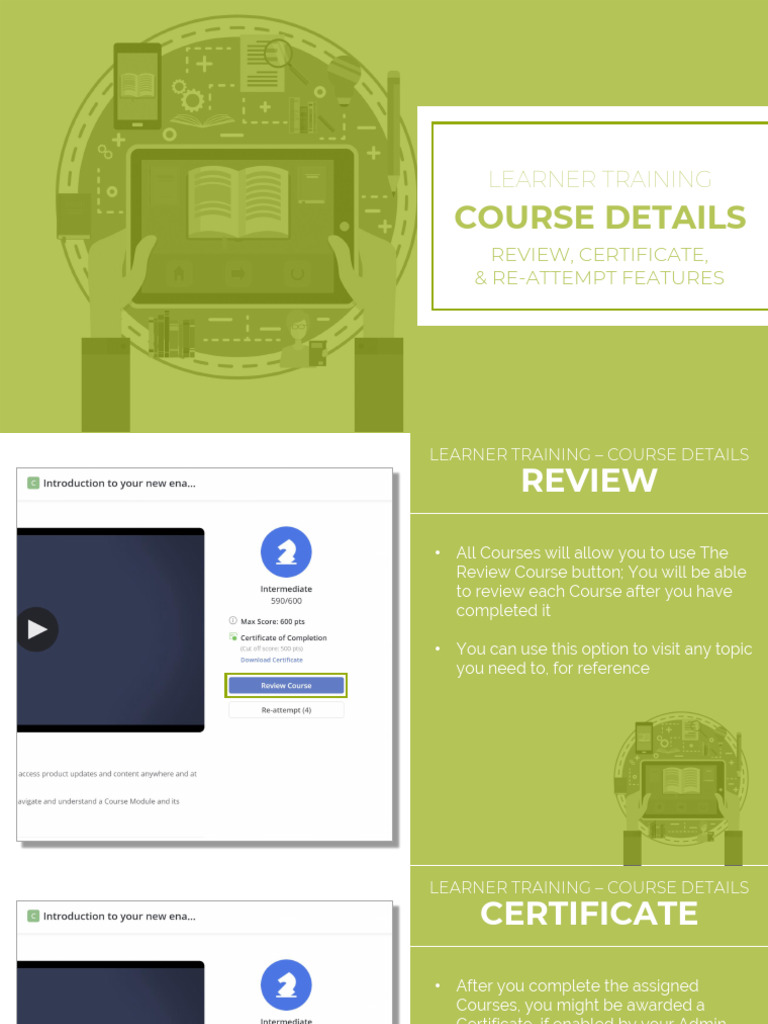 Review Certificate Re Attempt | PDF