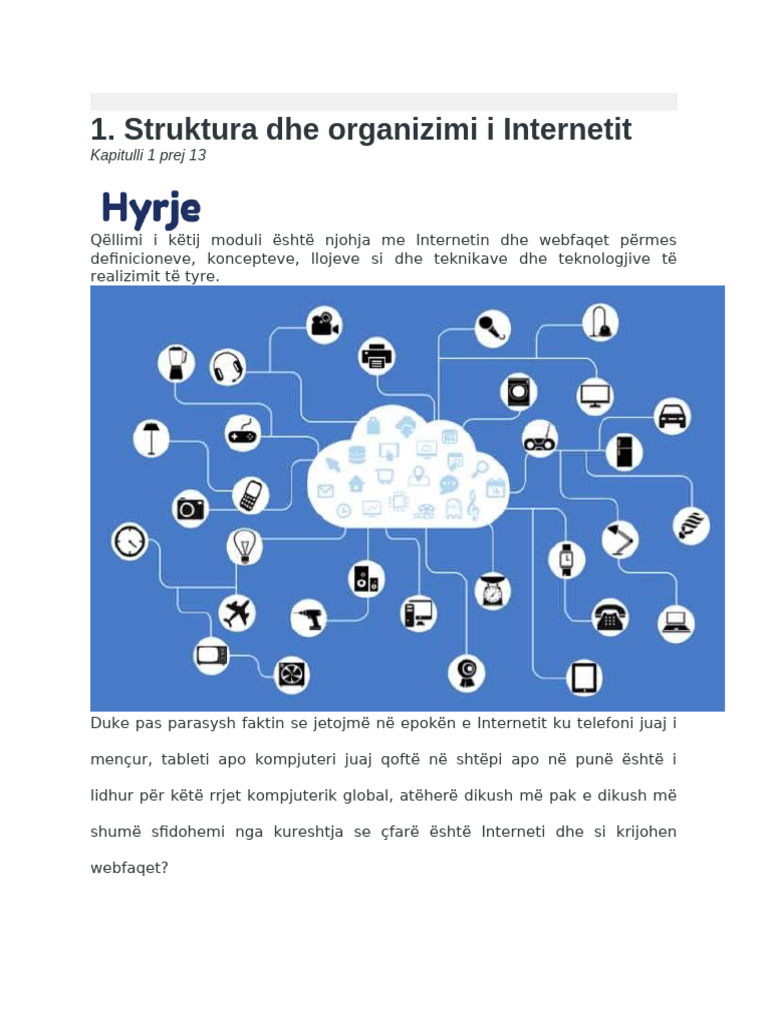 Krijimi dhe publikimi i webfaqeve (1) | PDF