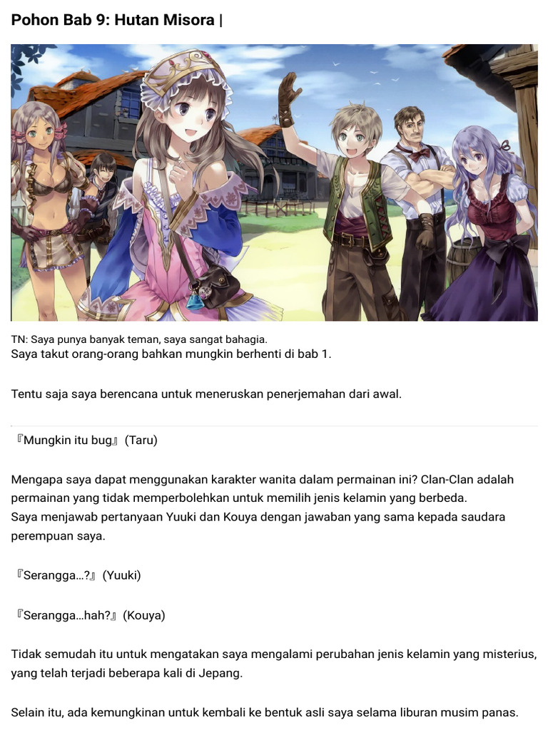 Pohon Bab 9 - Hutan Misora | PDF