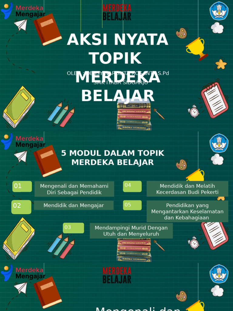 5 Modul Merdeka Belajar untuk Pendidik | PDF