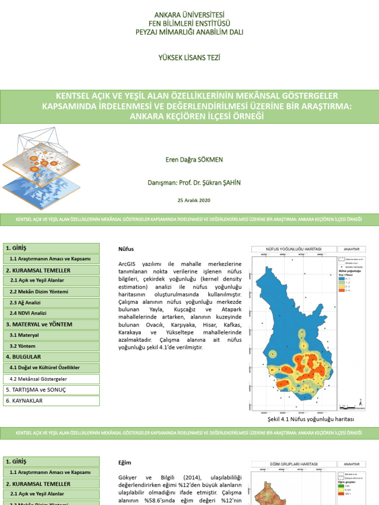 Tez Savunma 2020.12.22 HARİTALAR | PDF
