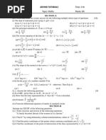 Class 10 Maths Model Paper 2025 | PDF | Numbers | Abstract Algebra