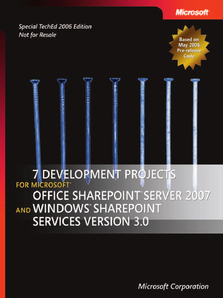 7 Development Projects With The 2007 Microsoft Office System and ...