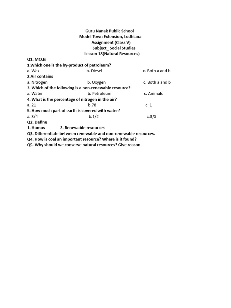Class 5 Social Studies | PDF
