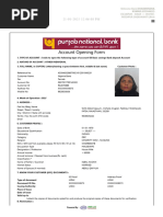 Account Opening Form English - CDR | PDF | Overdraft | Banks