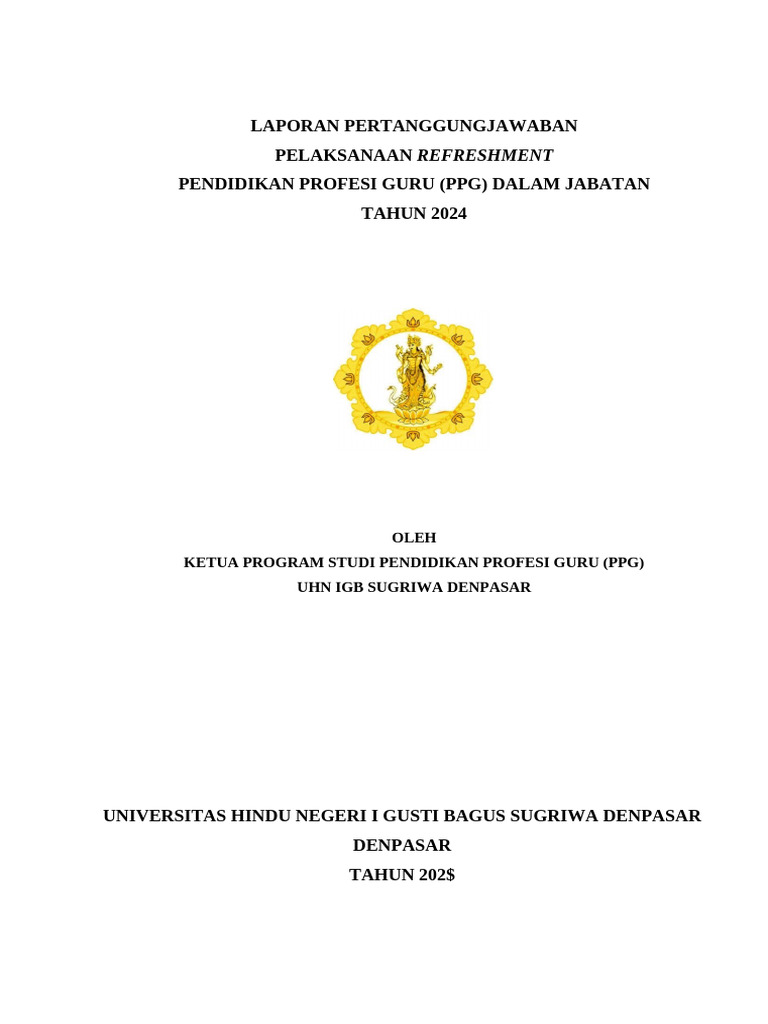 LPJ Refreshment Format Baru | PDF