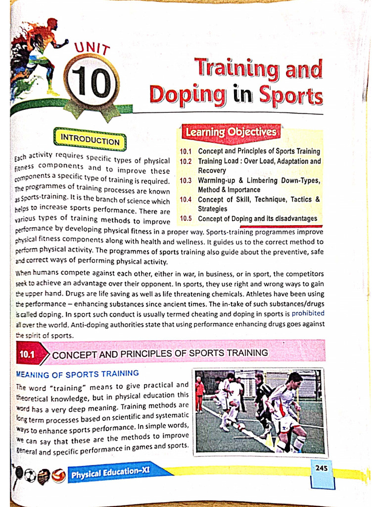 Training and Doping in Sports | PDF