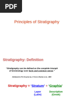 1. Basic principles of Stratigraphy | PDF | Stratigraphy | Rock (Geology)