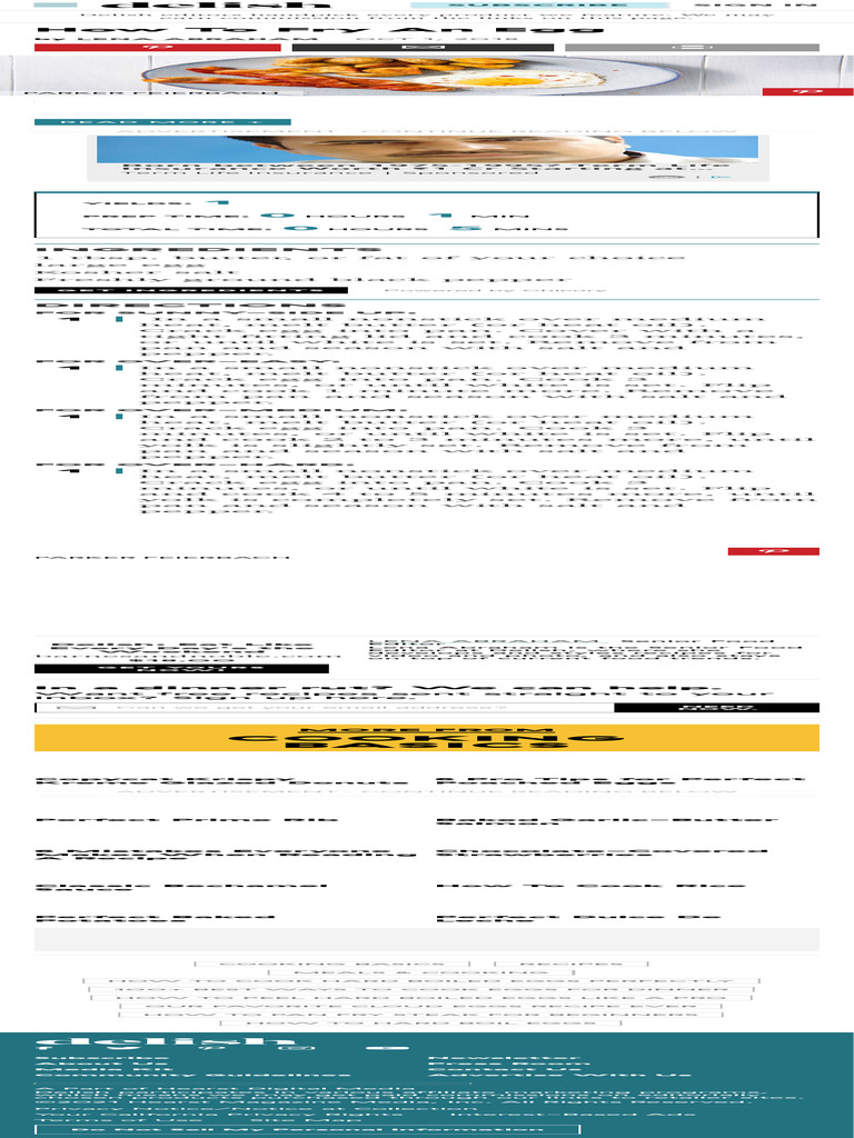 How To Fry An Egg - Perfect Fried Egg Over Easy, Medium & Hard Recipes ...