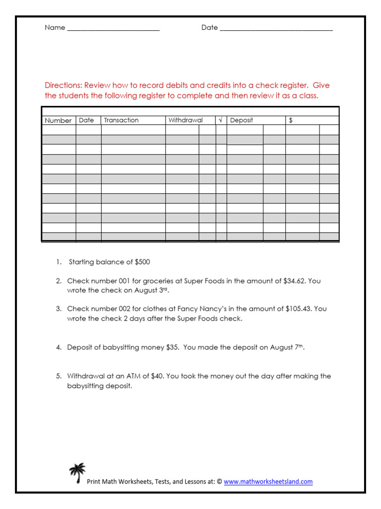 Guided Lesson Check Register | PDF