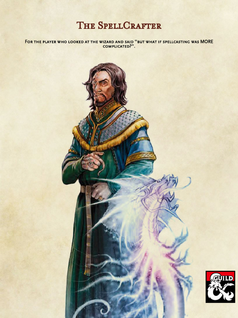 1014562-The SpellCaster Wizard | PDF | Dungeons & Dragons | Wizards Of The Coast