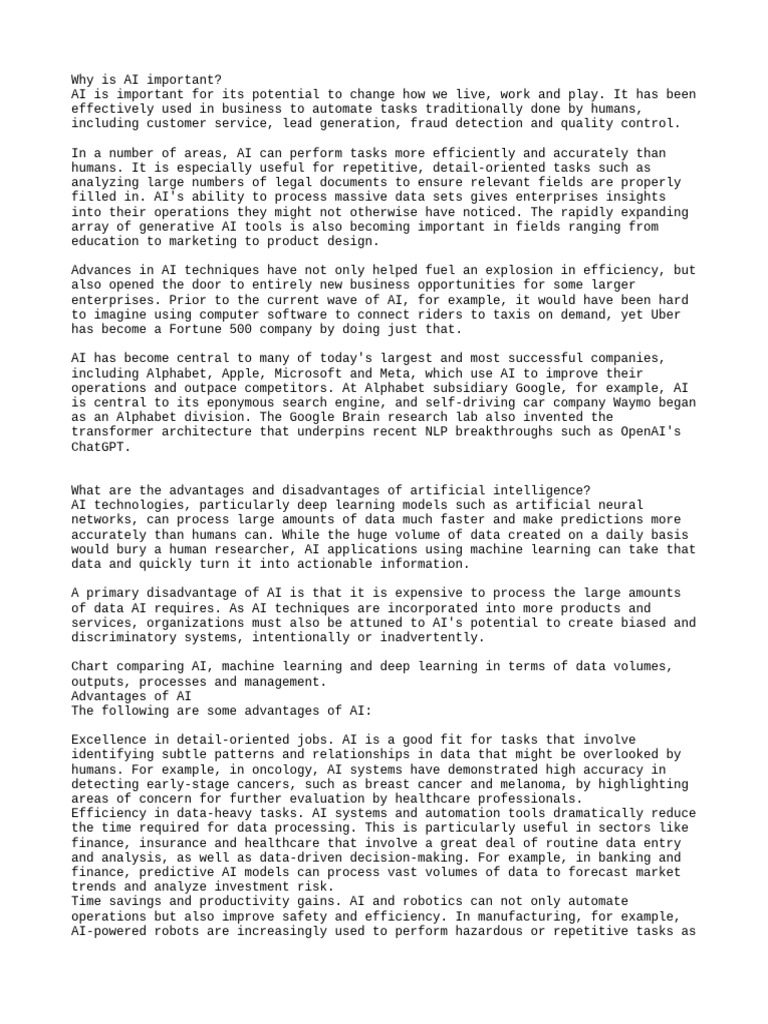 What Is AI Artificial Intelligence Explained 2 | PDF | Artificial ...