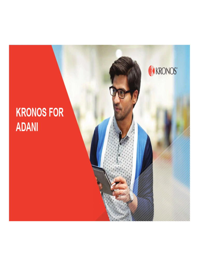 Annexure VIII - KRONOS Gatepass Procedure | PDF | Computing