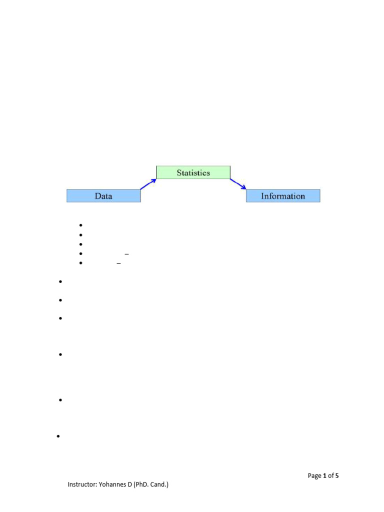 Chap 1 | PDF | Statistics | Statistical Inference