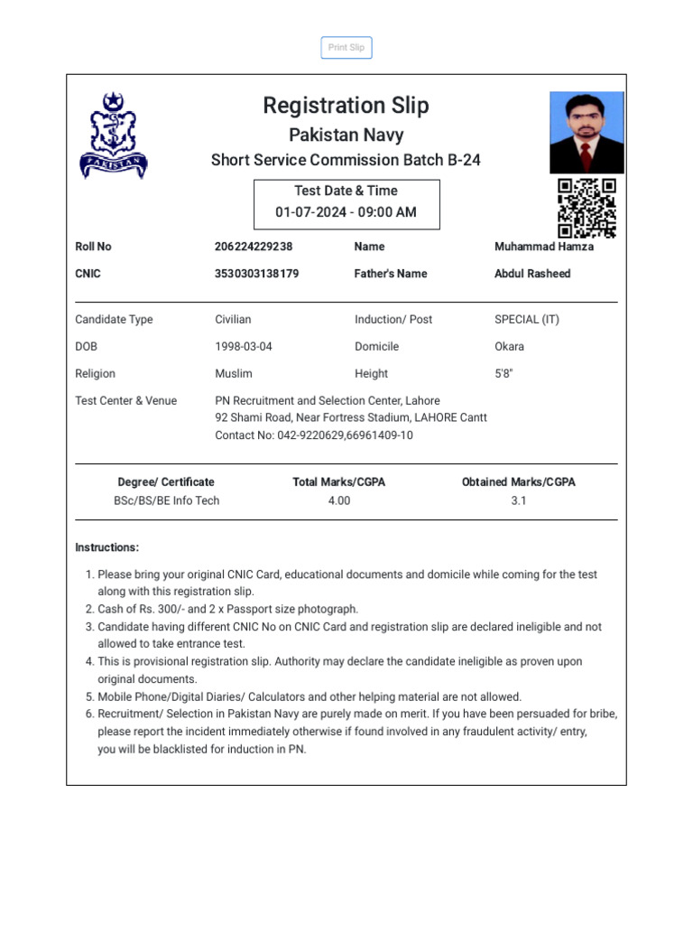 Pakistan Navy - Four Dimension Forces | PDF