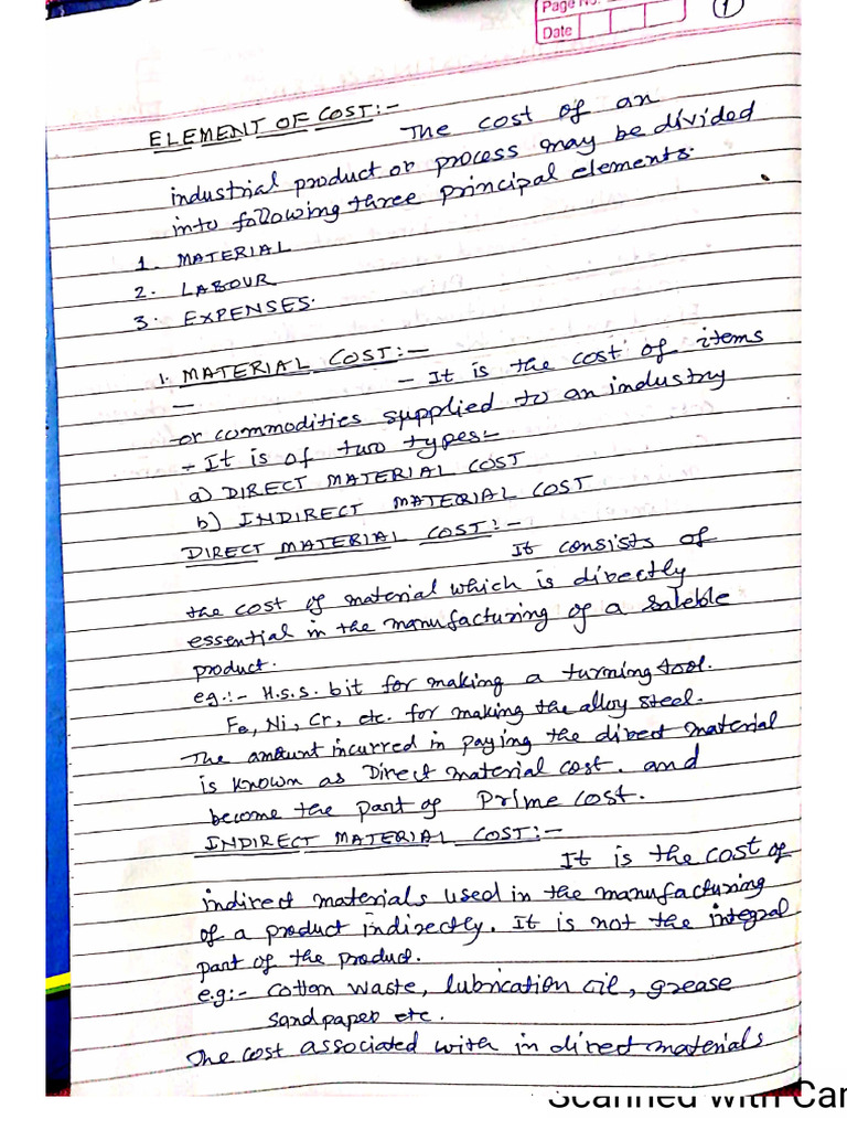 E, C & D Class-2 Notes (DME-303) | PDF