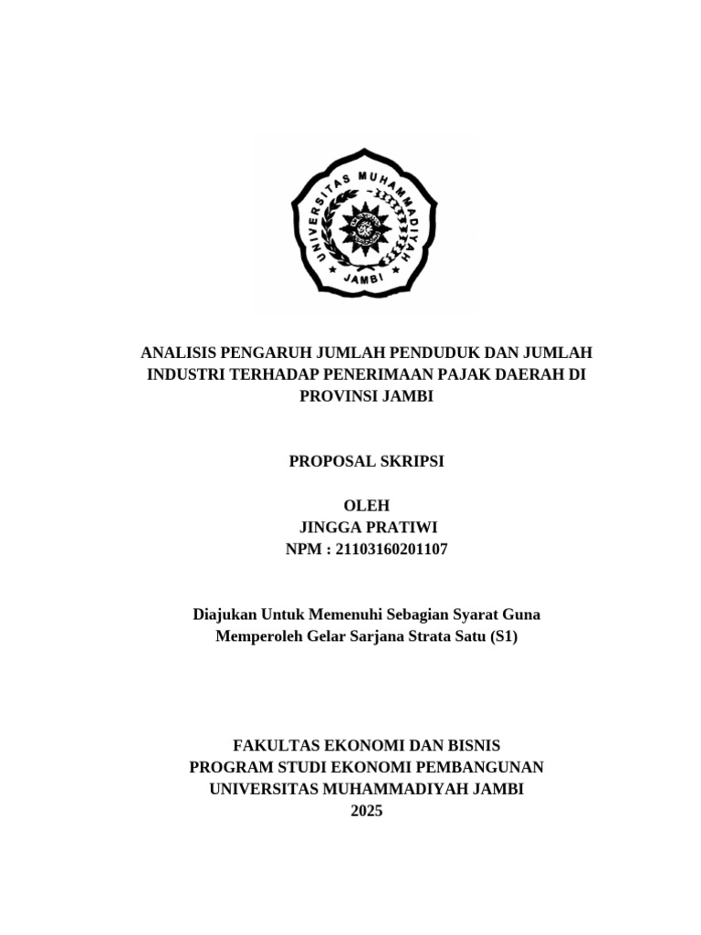 Scan Copy Proposal Skripsi | PDF