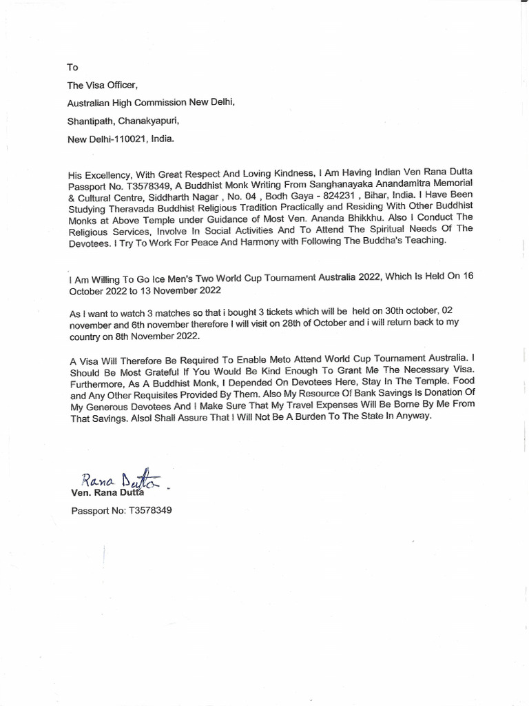 Covering Letter | PDF