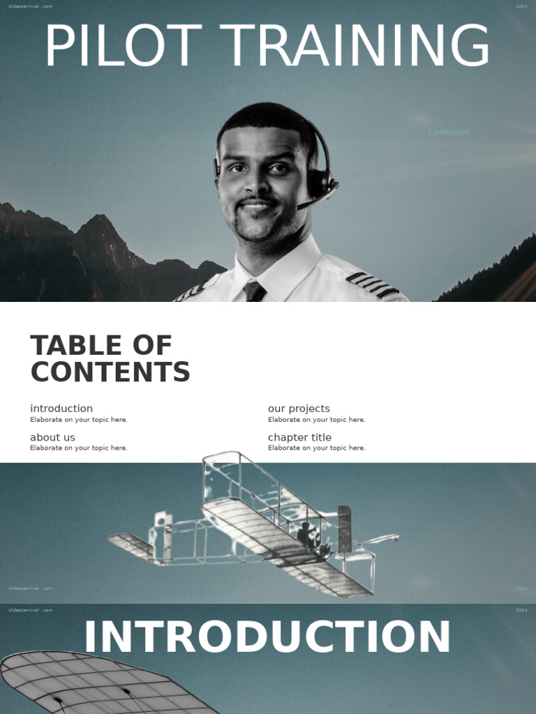 training-pilots-presentation | PDF