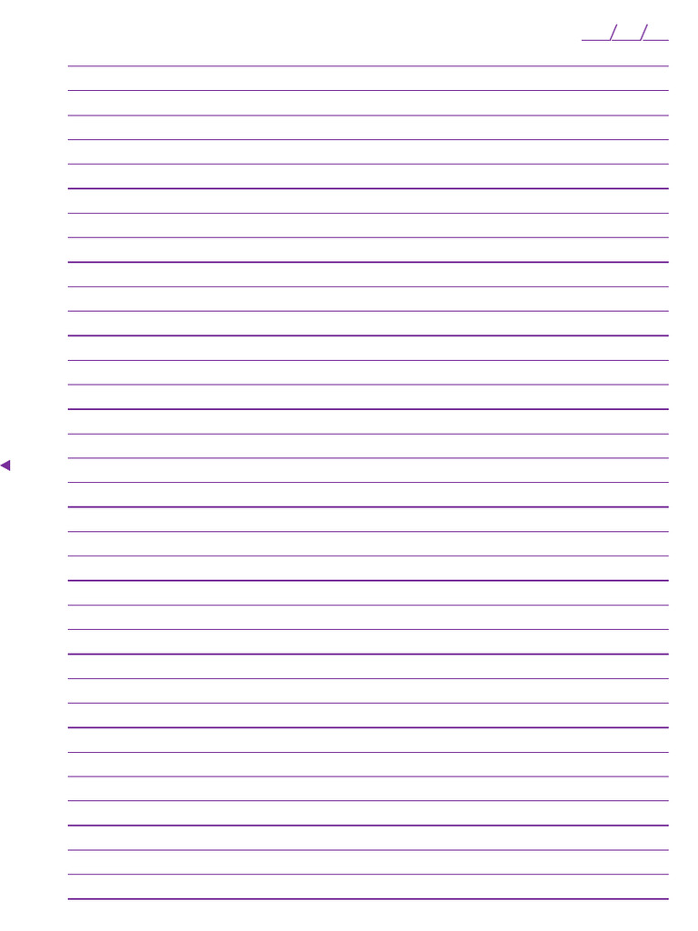 Papel Pautado Universitario Roxo | PDF