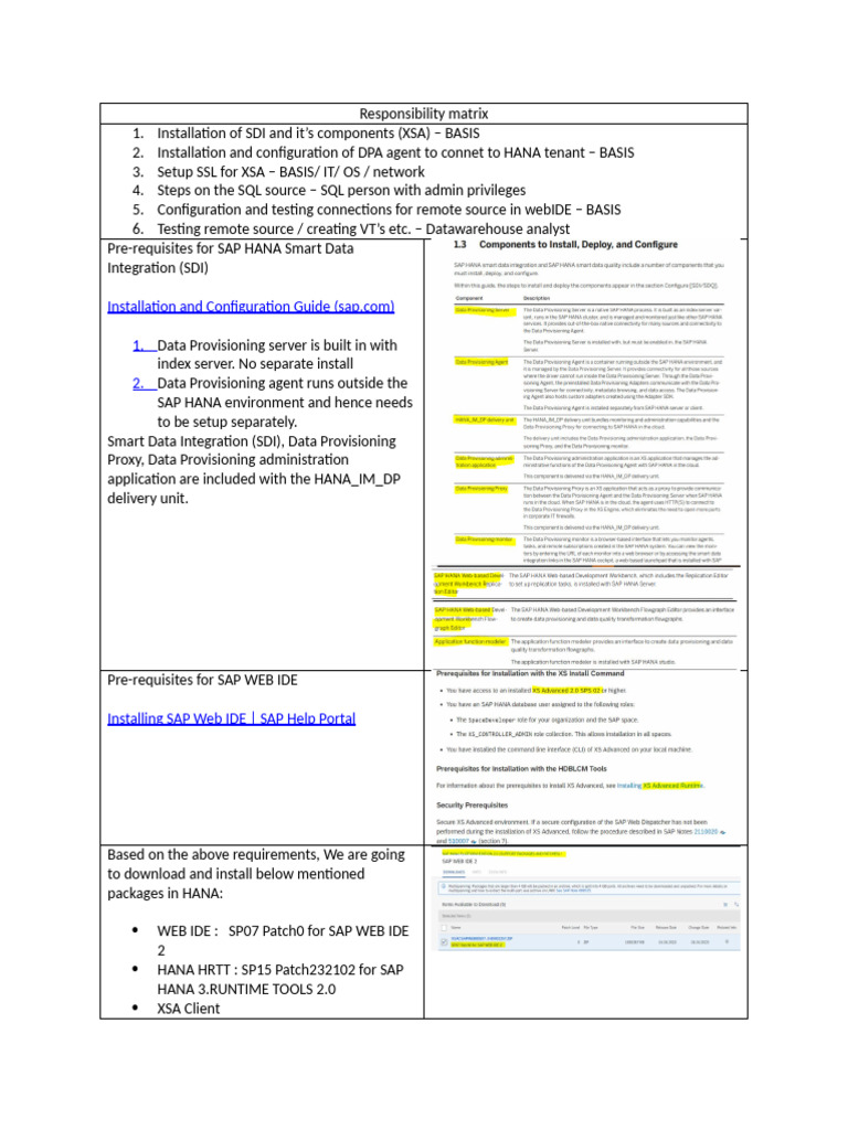 DP Agent Installation and Configuration of Remote Source | PDF ...