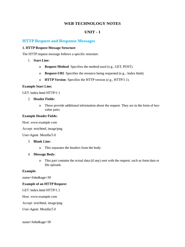 Webtech Impt - QNS - Answers | PDF | World Wide Web | Internet & Web
