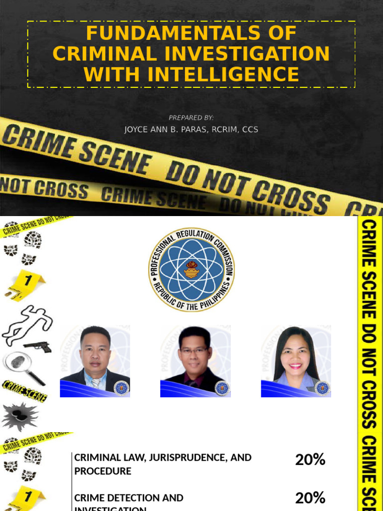 CDI-1-REVISED | PDF | Confession (Law) | Crime Scene