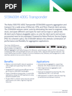 Nokia 7705 SAR Adapter Cards Data Sheet EN | PDF | Computer Network ...