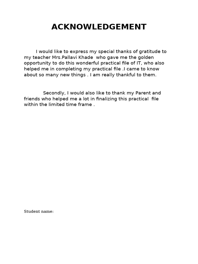 Acknowledgement & Certificate - Copy (2) | PDF