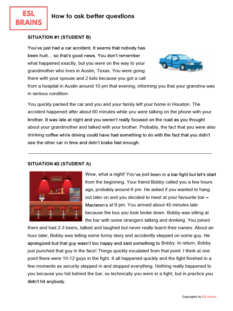How To Ask Better Questions Addition | PDF