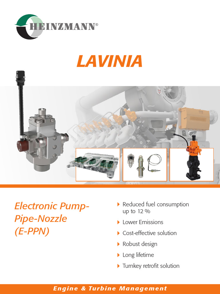 LEA Lavinia E-PPN Electronic-Pump-Pipe-Nozzle e | PDF | Diesel Engine ...
