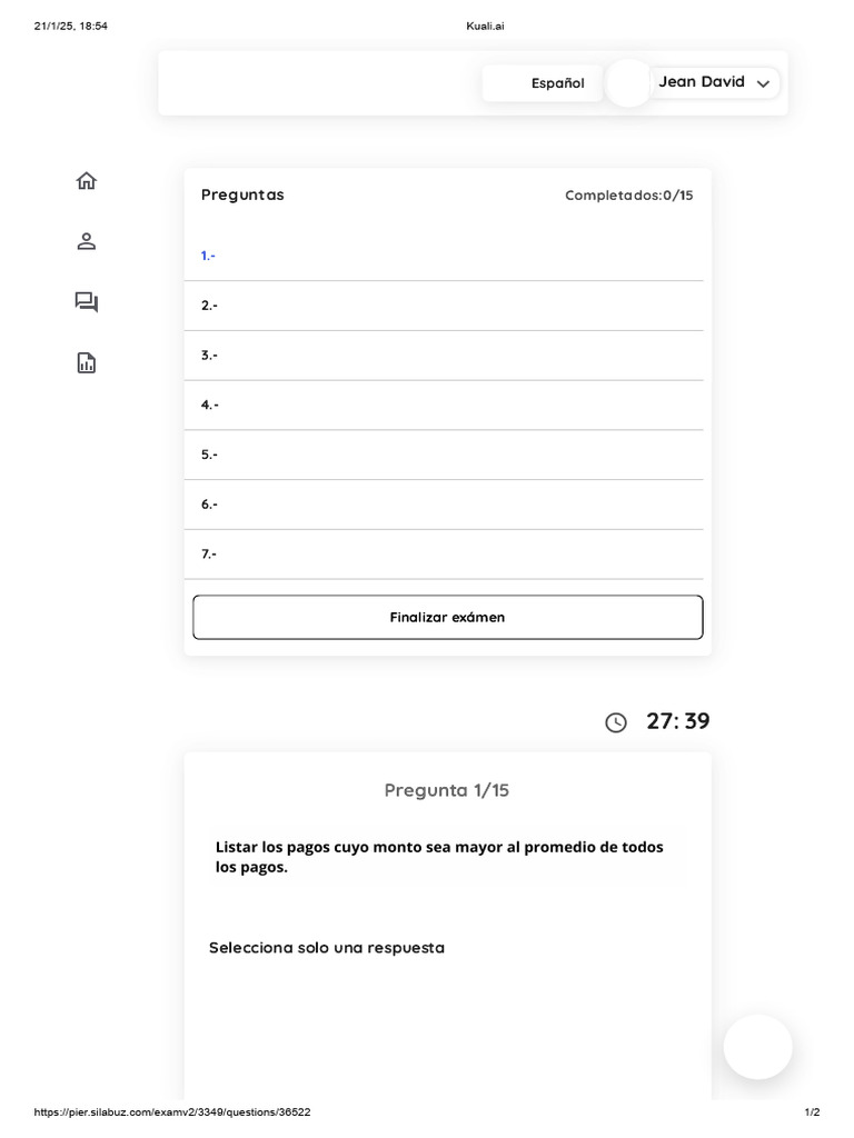 YAPE_PRUEBA tecnica | PDF | Ajedrez