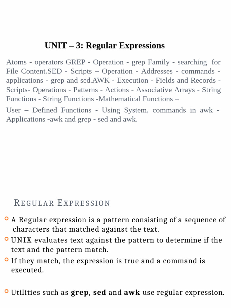 Unit-3 Usp | PDF | Regular Expression | Software