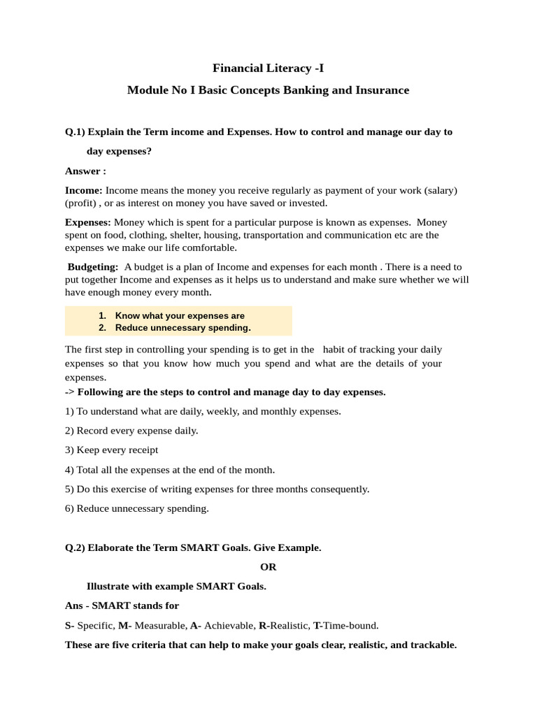 Financial Literacy: Budgeting & Savings | PDF | Credit Card | Debit Card