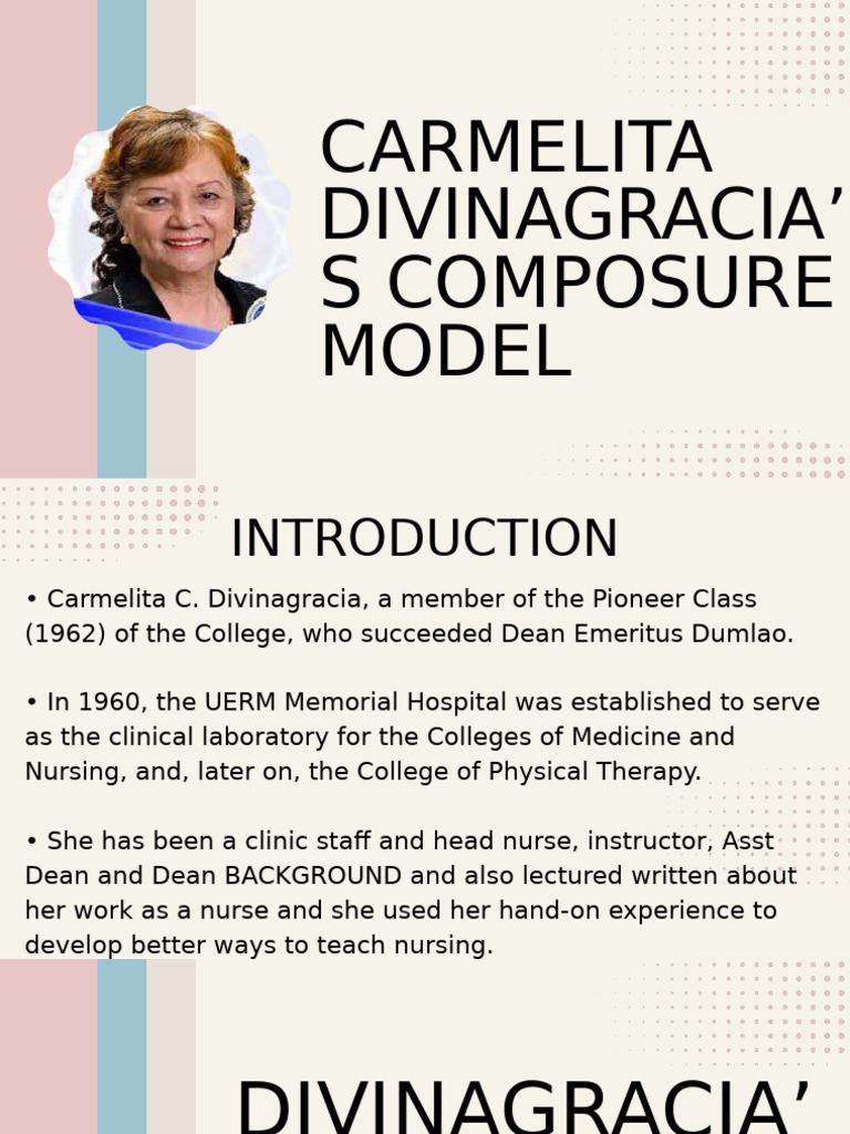 Divinagracia Composure Model g3 2 | PDF | Nursing | Medicine