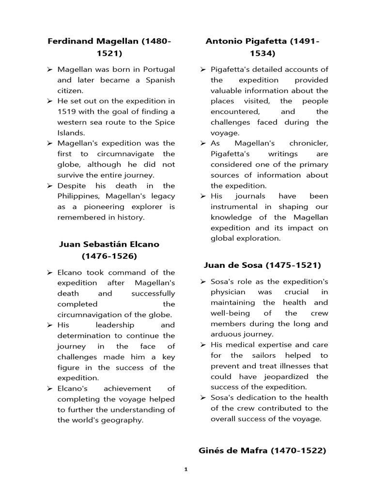 Ferdinand-Magellan_RPH (1) | PDF | Age Of Discovery