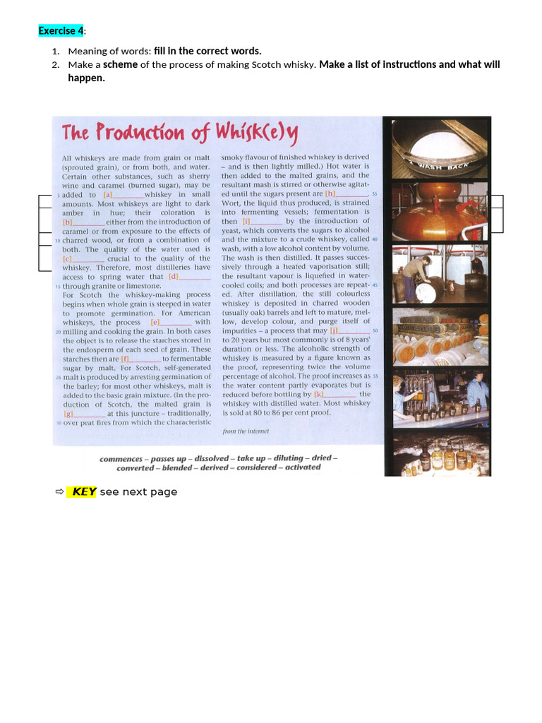 Scotch Whisky Production Guide | PDF