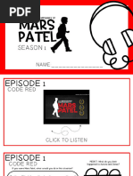 Characters in Mars Patel Mystery | PDF