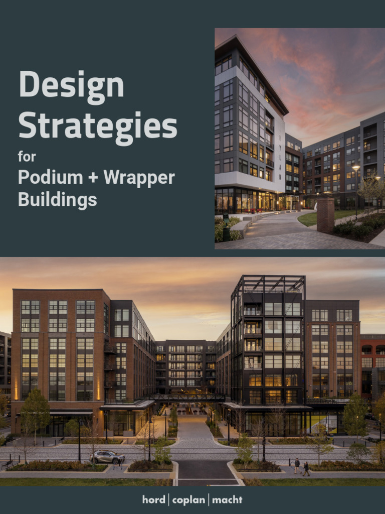 WP Design Strategies For Podium and Wrapper Buildings - v7 | PDF | Wall ...