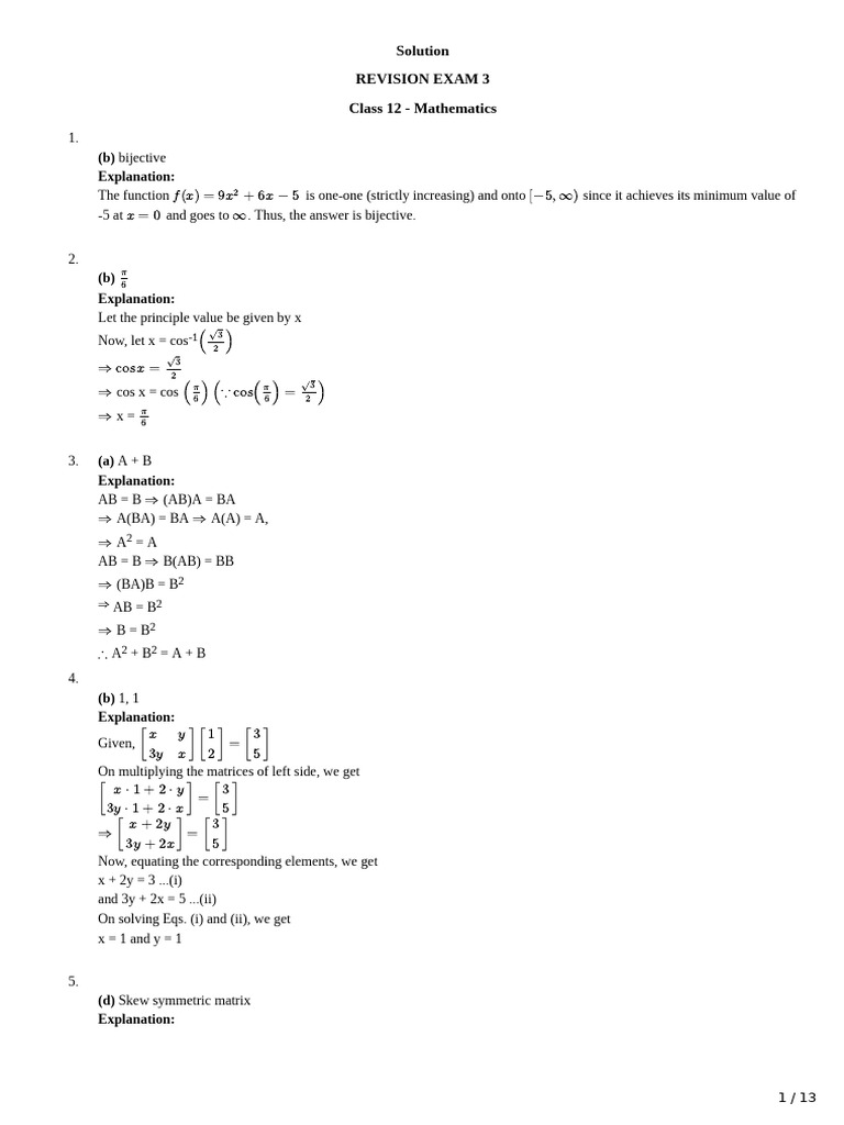 solution-1801632-MATHS-RE3(G4-G11) | PDF | Mathematics | Geometry