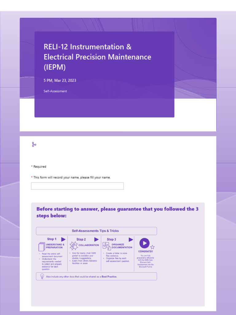 RELI-12 Intrumentation Electrical Precision Maintenance (IEPM) - Print Version | PDF | Databases ...