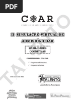 Examen Simulacro Final Coar 2025 - Compressed | PDF